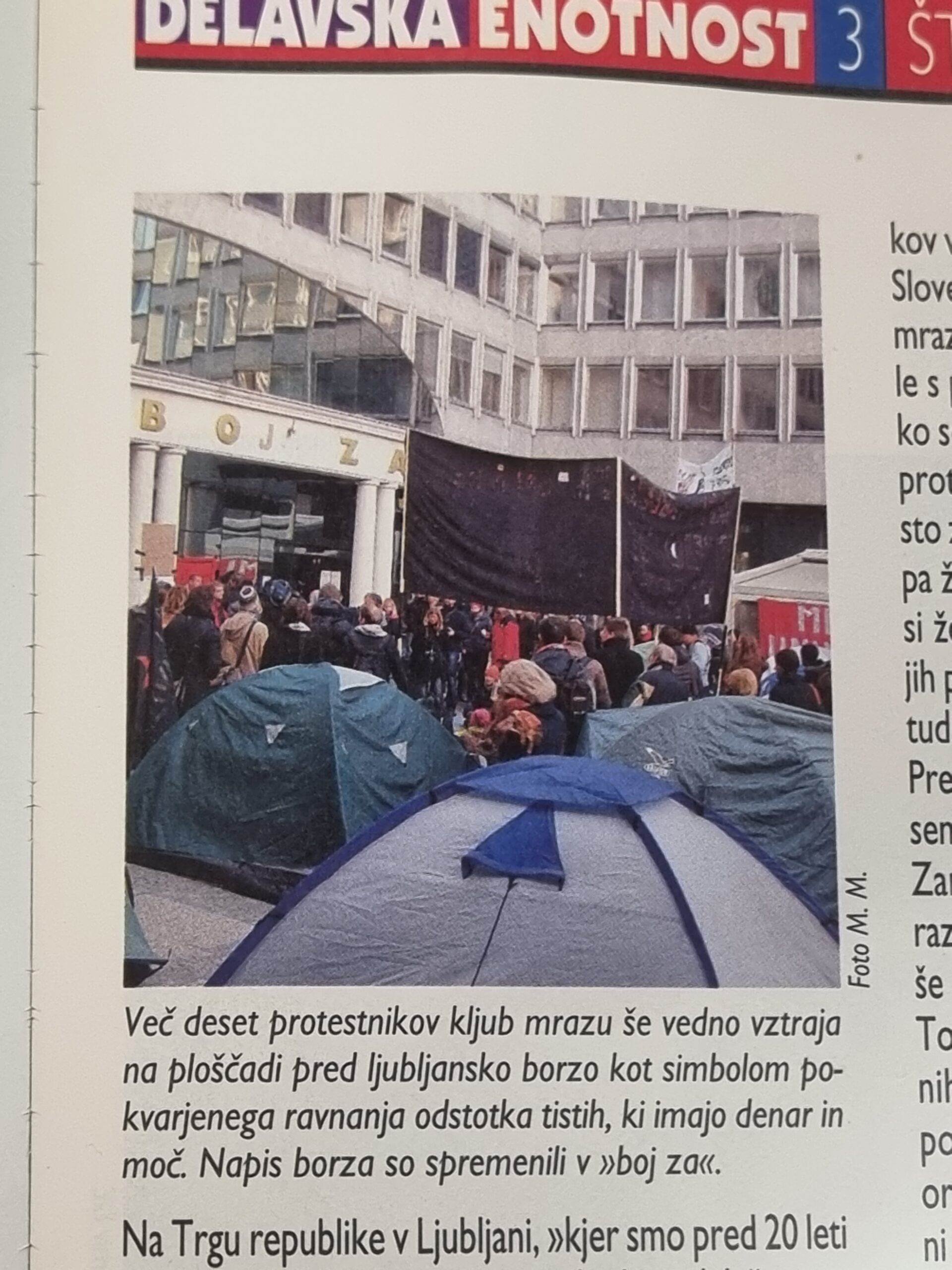 Porumenele strani - Zveza svobodnih sindikatov Slovenije